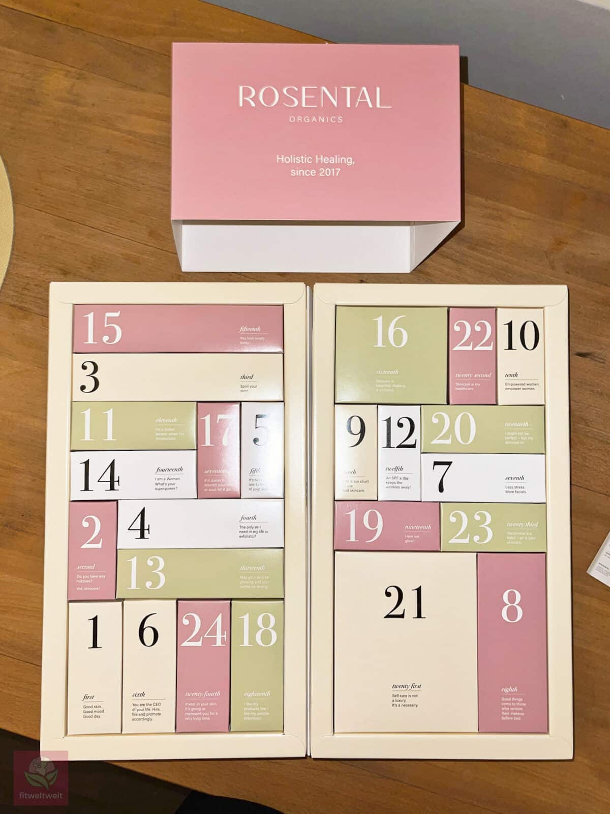 ROSENTAL Organics Adventskalender 2025 - INHALTE, meine Erfahrungen und ...