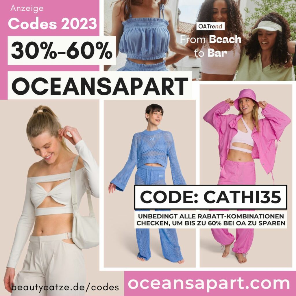 OCEANS APART Code Rabattcode CATHI15 November 2024: 40%-50% ...