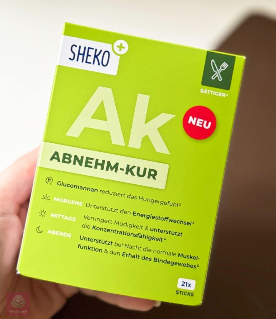SHEKO ABNEHMKUR Erfahrungen: Test der Sticks zur Sättigung